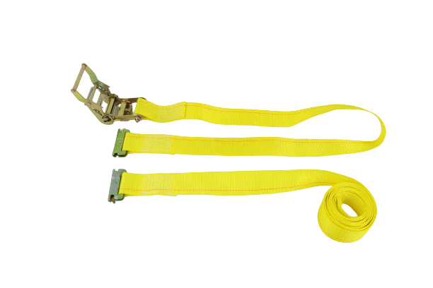 2" x 12' Yellow Interior Van Strap Ratchet Assembly | Pack of 10 | E-T ...