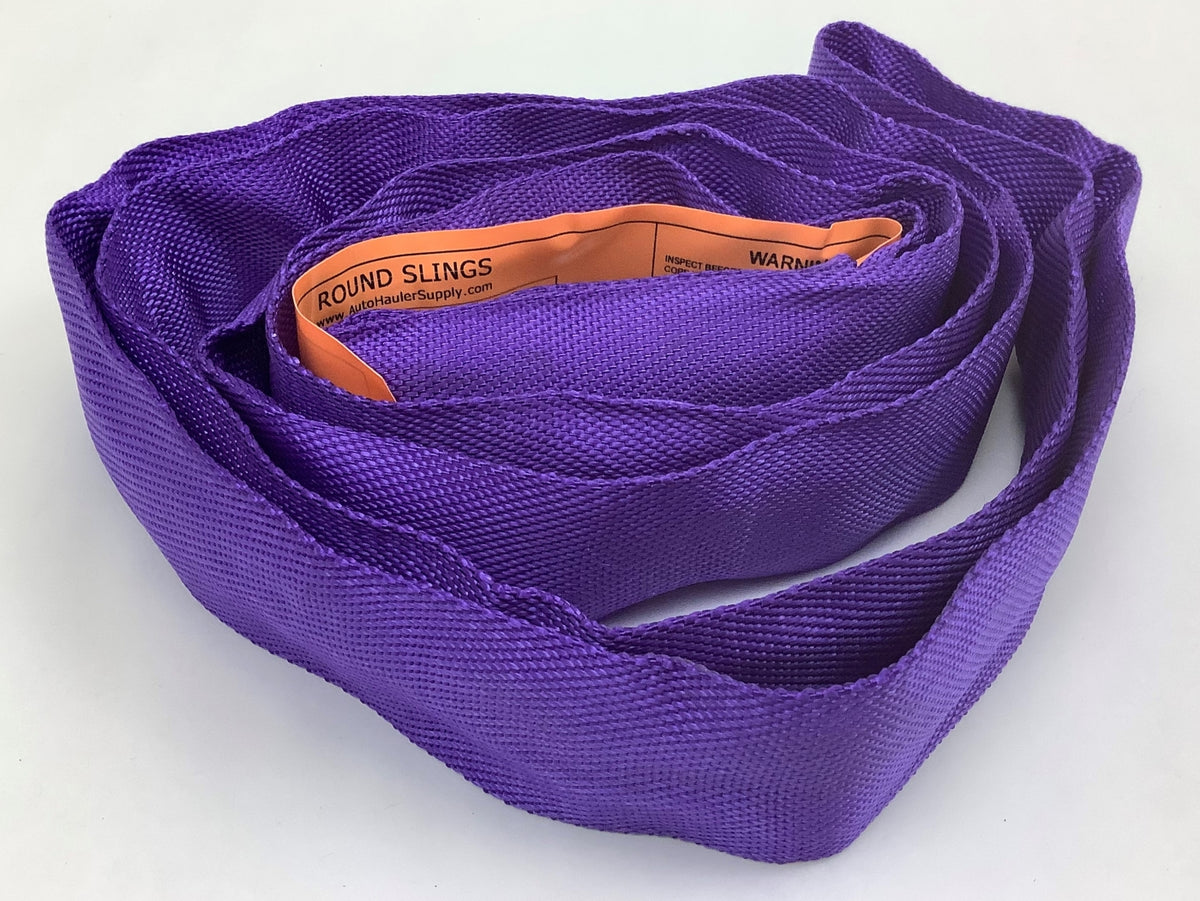Purple 6 Feet Round Sling – Everything Tie Down