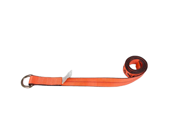 10ft Big Orange Lasso Straps w Steel Ring (Single) – Everything Tie Down