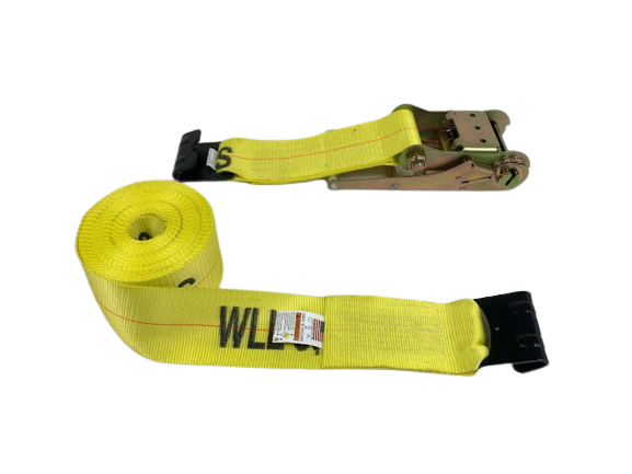 4" x 50' Ratchet Assembly with Flat Hook – Everything Tie Down