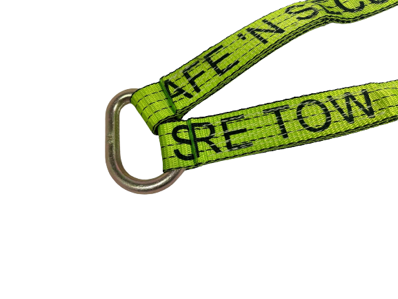 56" HiViz Tecnic V Strap Bridle With Twisted Snap Hook & Delta Rings ...