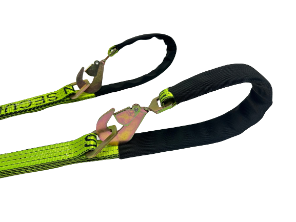 56" HiViz Tecnic V Strap Bridle With Twisted Snap Hook & Delta Rings ...