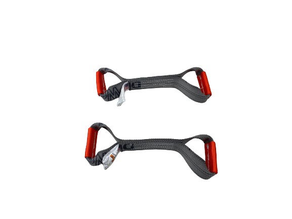 2 Pack DIAMOND WEAVE Dog Bones for Rollback/Flatbed Wrecker Straps ...