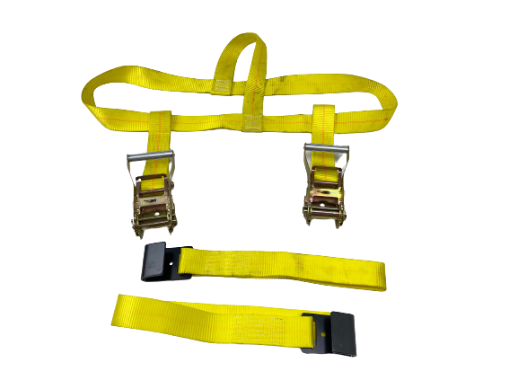 Yellow Side Mount Tire Net Tow Dolly Strap (4 PACK) – Everything Tie Down