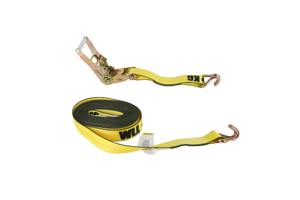 10-Pack 2" x 30' Ratchet Strap with Wire Hooks - 3333lb WLL ...