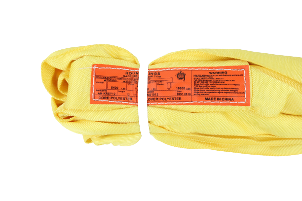 Yellow 12 Feet Round Sling – Everything Tie Down