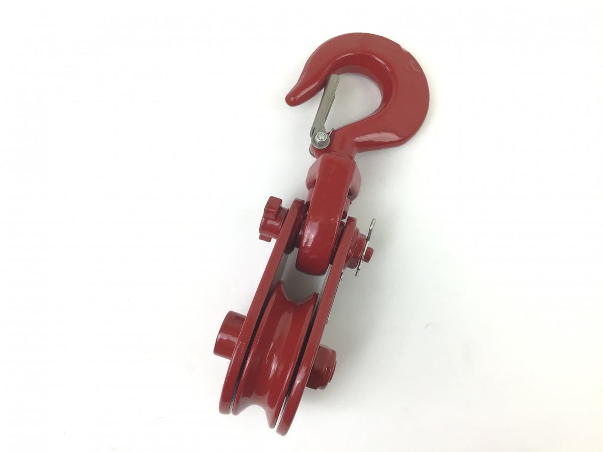 2 Ton Snatch Block with Swivel Hook – Everything Tie Down